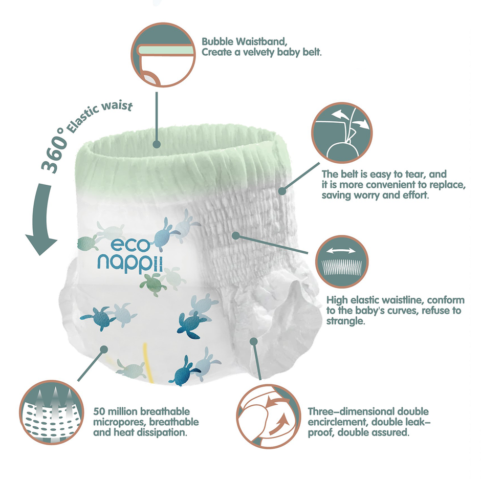 Organic Pull Up Diapers